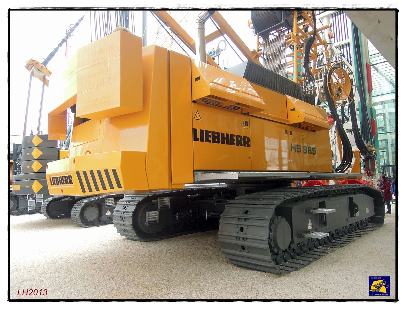 Bagger Galerie Construction Machines: Liebherr Seilbagger Raupenkran ...