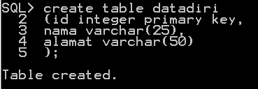 Membuat dan Mengelola Tabel (Insert, Update, Delete)