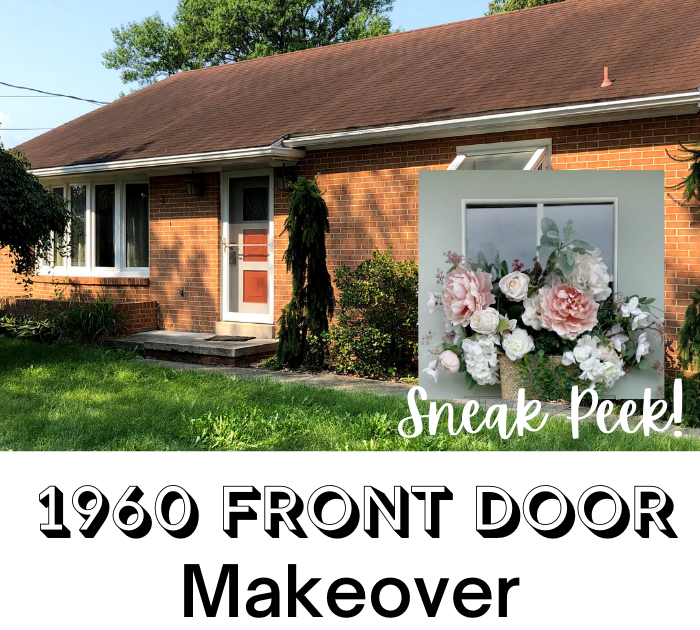 1960 Front Door Makeover | The Stonybrook House