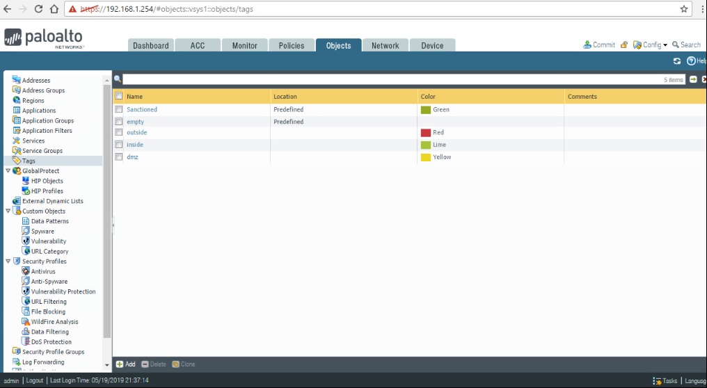 My Cybersecurity Journal: Palo Alto Networks Firewall Initial Configuration