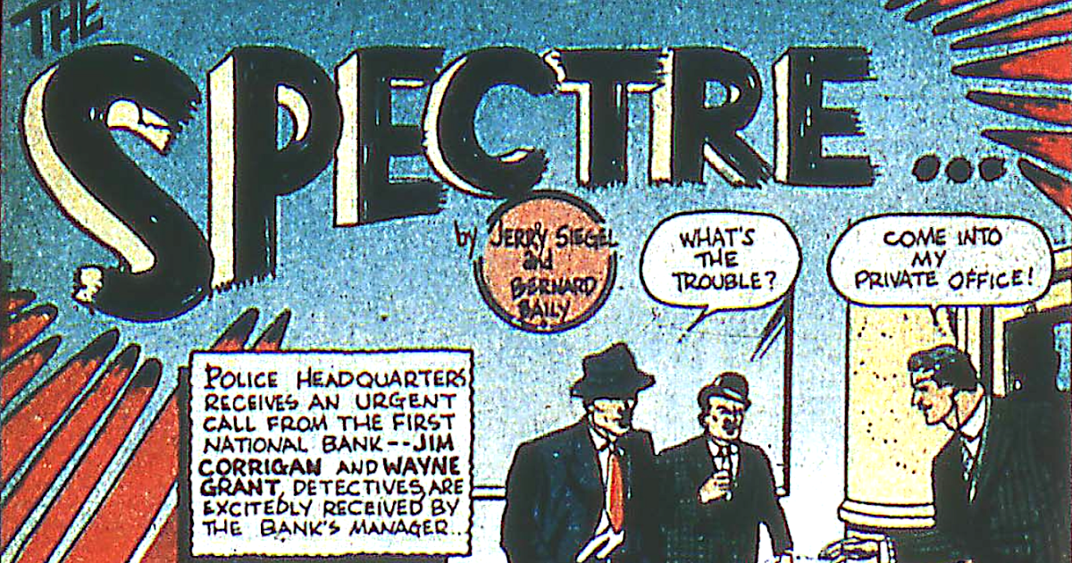 Weird Science DC Comics: Retro Review: More Fun #55 (The Spectre ...