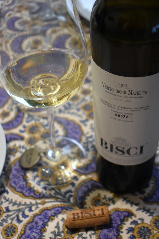 Bisci Verdicchio di Matelica with a Panzanella di Primavera #ItalianFWT