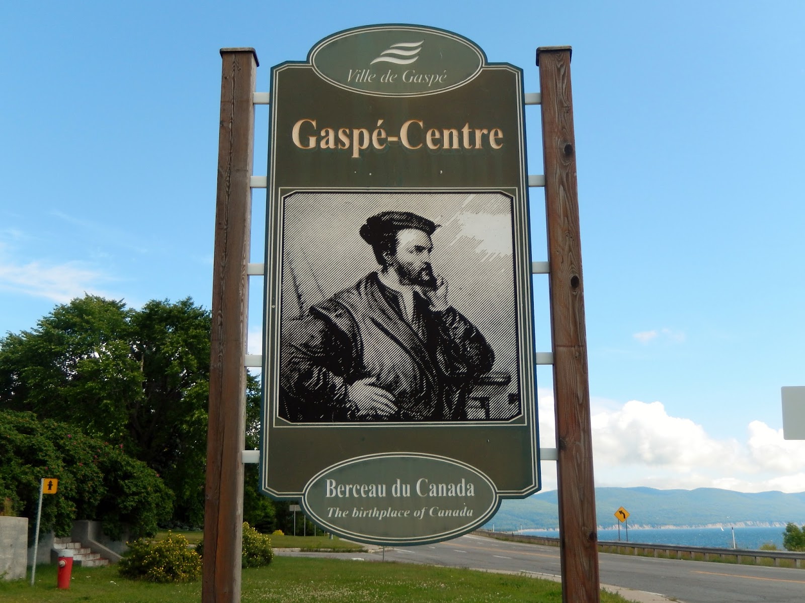 Somewhere on the Down East Loop: Gaspe Town, the Gaspe Peninsula and ...