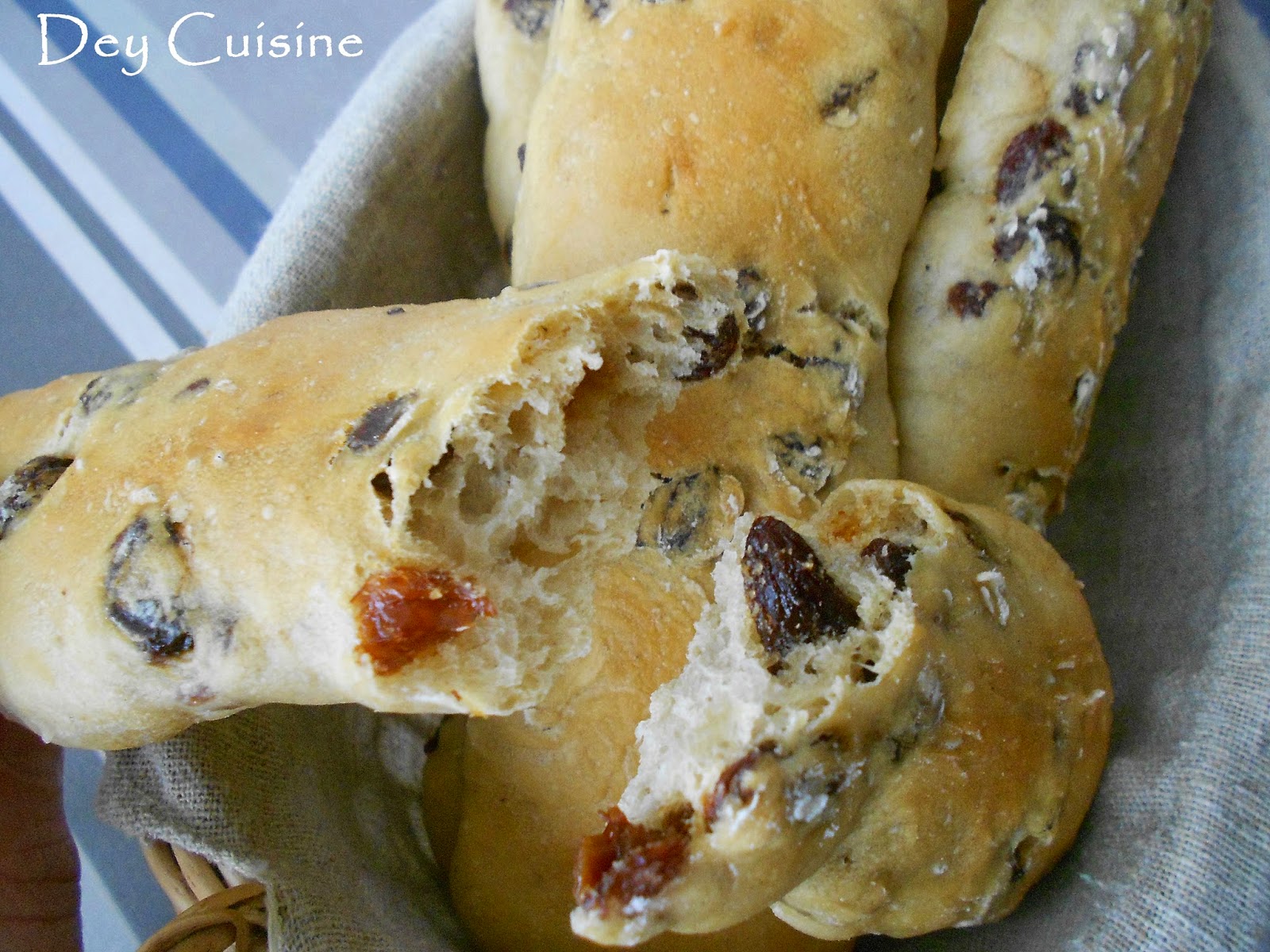 Dey cuisine: Benoîtons aux raisins