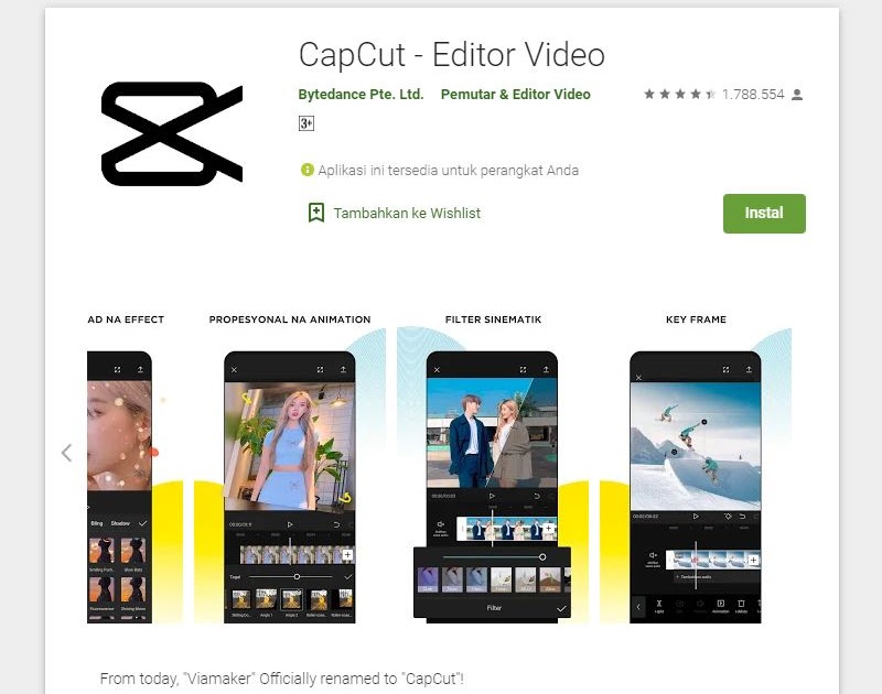 Download CapCut Editor - Aplikasi Editing Video Gratis di Ponsel - Bagi ...