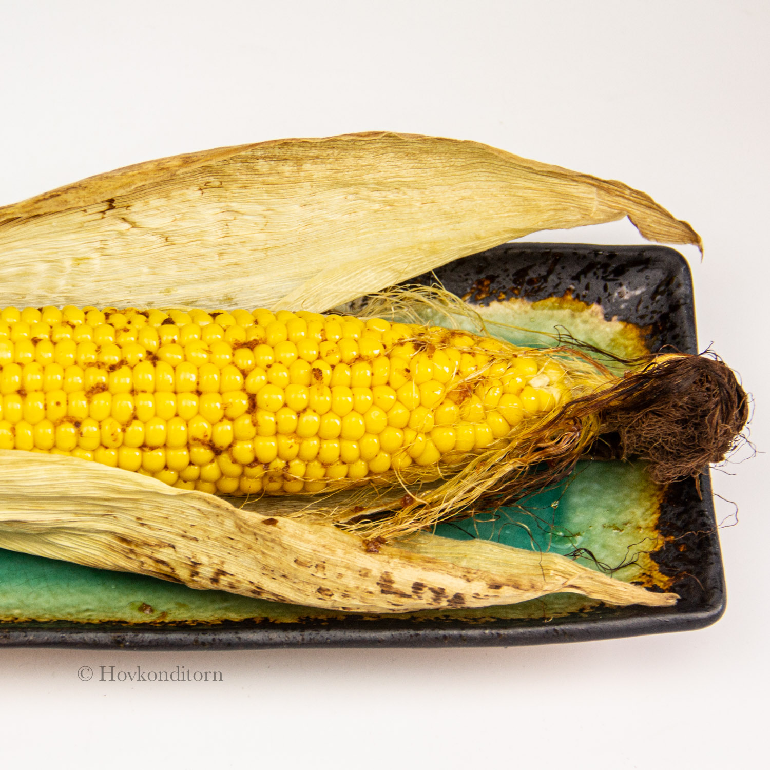 Oven-Roasted Corn with Lemon Butter