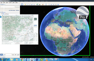 Download topographic maps using google earth
