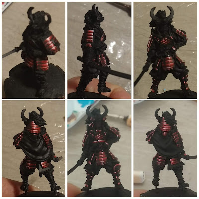 Leyendas en Miniatura: [Pintura] Samurái de TitanForge