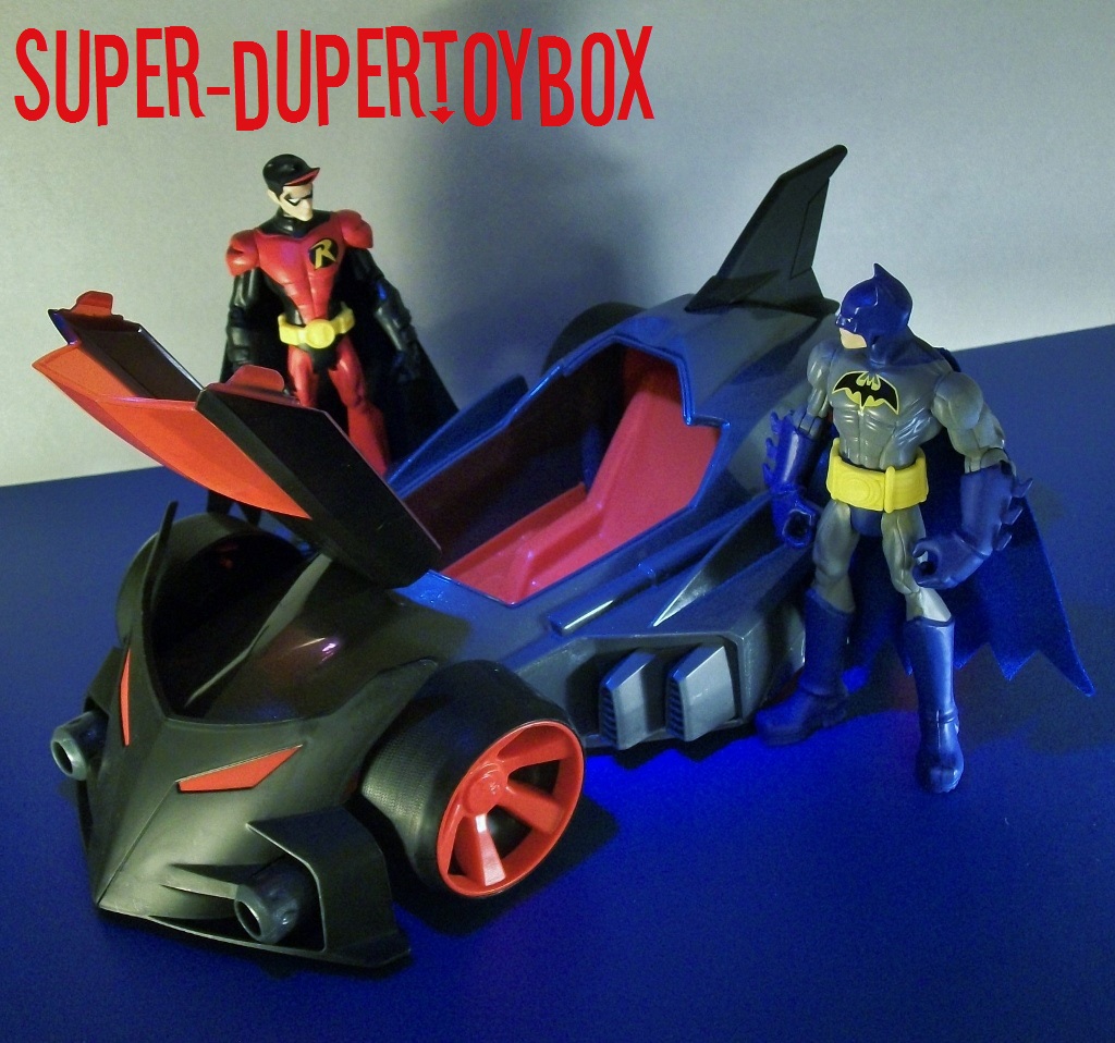 Super-DuperToyBox: Power Attack Blast Lane Batmobile
