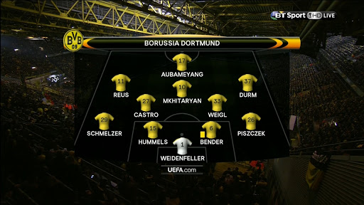UEL 2015/16 - Quarterfinals 1st Leg - Borussia Dortmund vs Liverpool ...