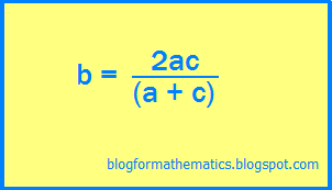The Math Blog: Harmonic mean
