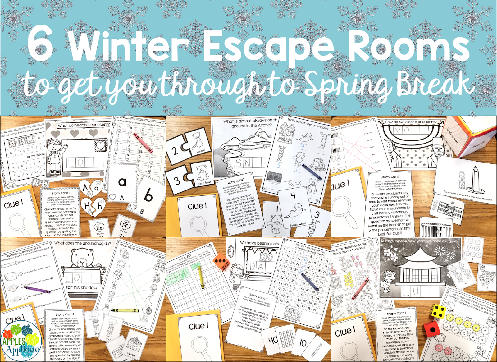 Apples to Applique: 6 Winter Escape Rooms to Get You Through to Spring ...