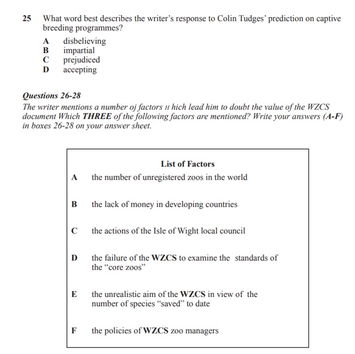 All About IELTS & Advanced English: Cambridge 1 Test 1 Reading with Answers