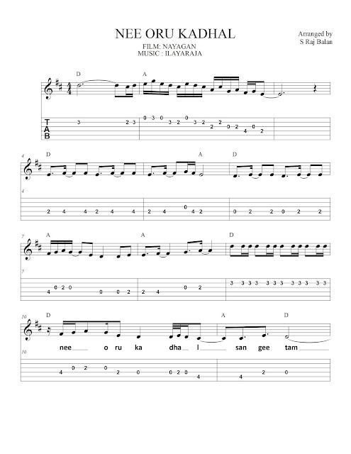 Tamil songs Sheet Music Books