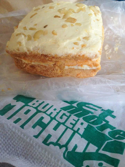 Frugal Sweet Find: Burger Machine's Sansrival - Nheng's Wonderland