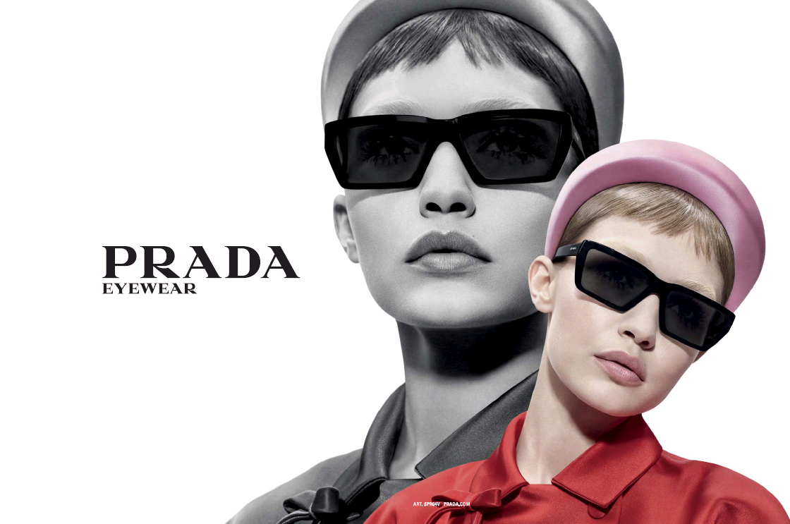 Ad Campaign: Prada Spring/Summer 2019: Freja Beha, Gigi Hadid, Liu Wen ...