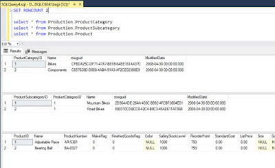 Microsoft Business Intelligence: SET ROWCOUNT in SQL Server