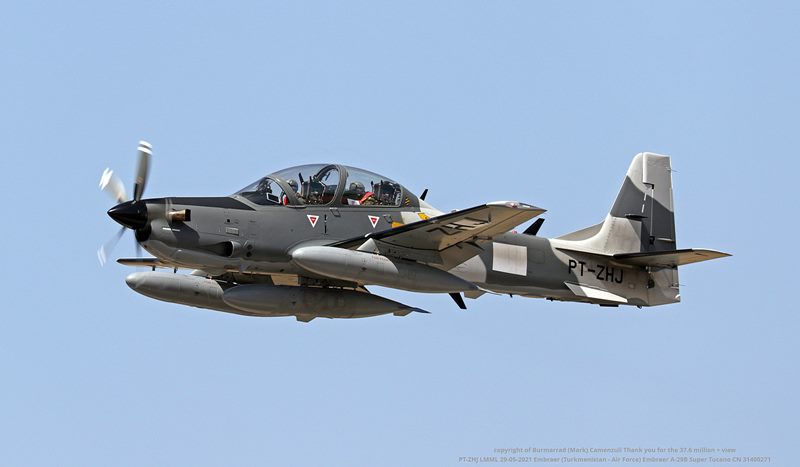 Turkmenistan receives first Super Tucano counter-insurgency aircraft ...