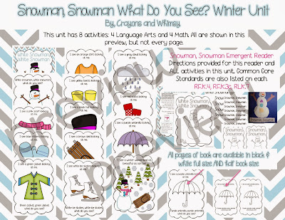 Snowman, Snowman What Do You See? {PLUS a giveaway!} - Crayons and Whimsy
