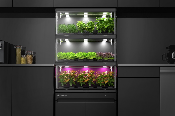 Plant Vegetables In Your Living Room With Farmshelf | Tekkaus ...