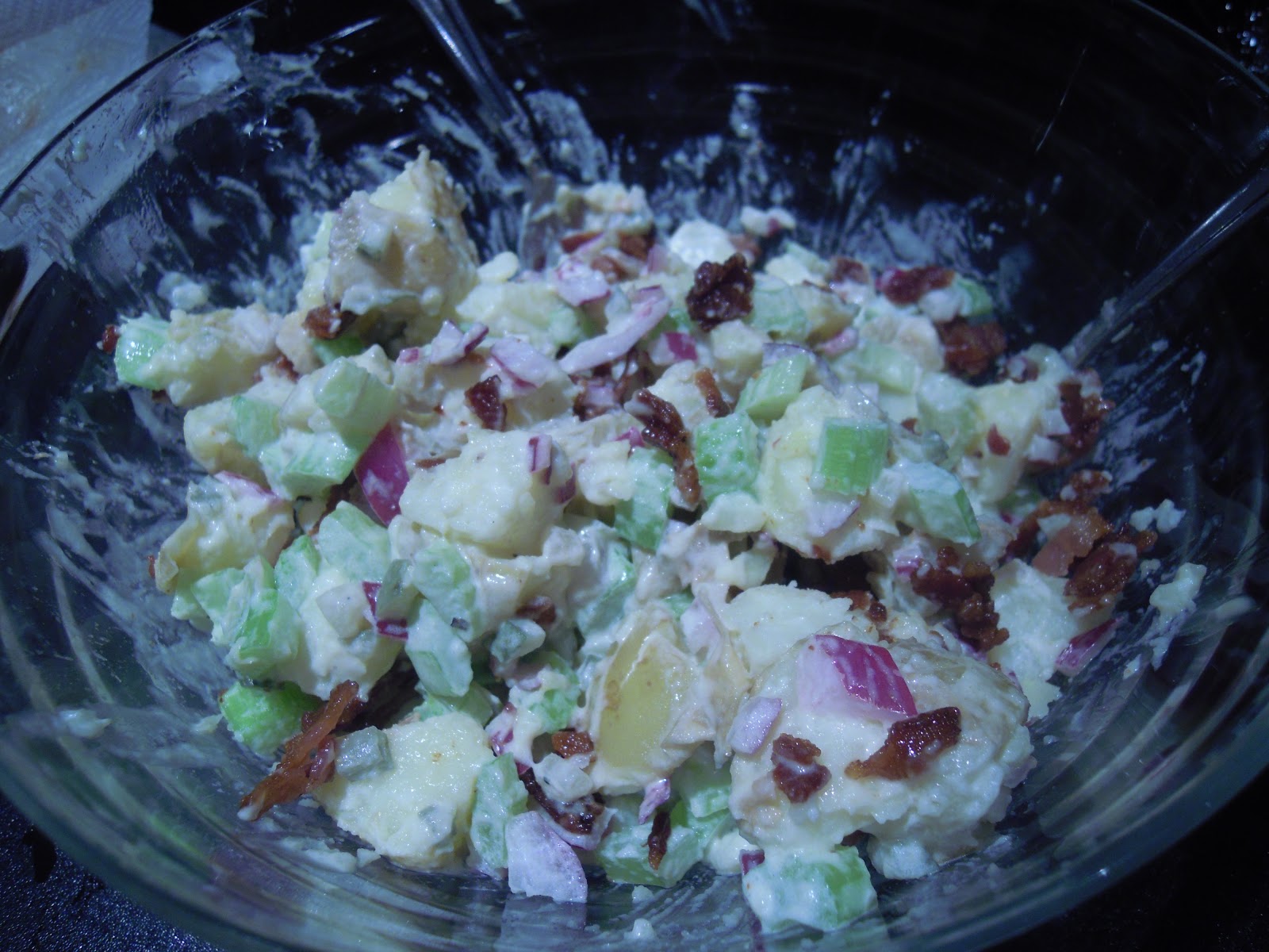 Recettes Mimzi: Recette 197: Salade de patates grelots