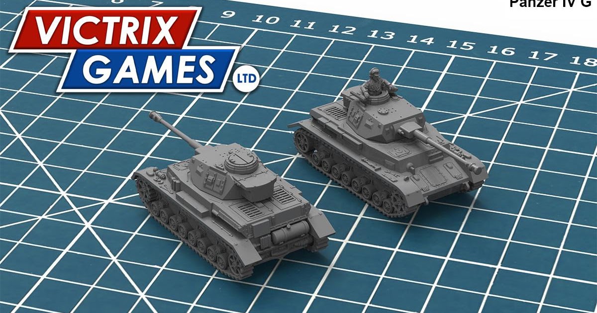 10mm Wargaming: 12mm Tanks Available April from Victrix Ltd
