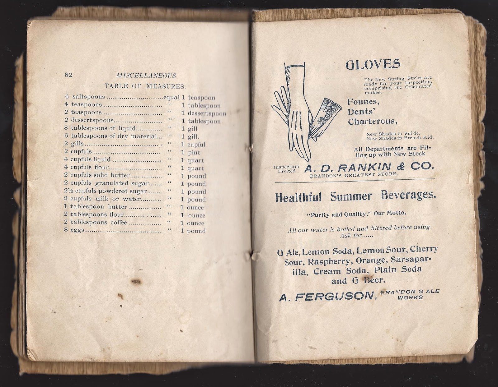 Inkwell Inspirations: Antique Cookbooks Part 1 1890 - 1906