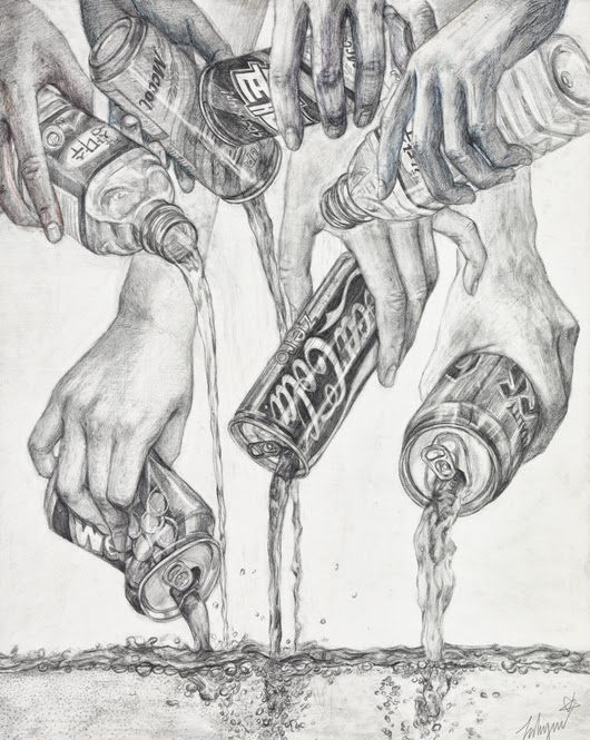 Joohyun Yu's Portfolio: 2 Required Drawing Samples for RISD