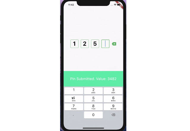 Pin Input Field Widget For Flutter - Flutter Tutorial