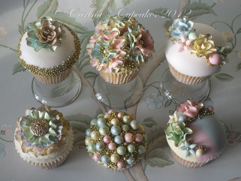 Wedding Style Guide Image Inspiration: Exquisite Cupcakes