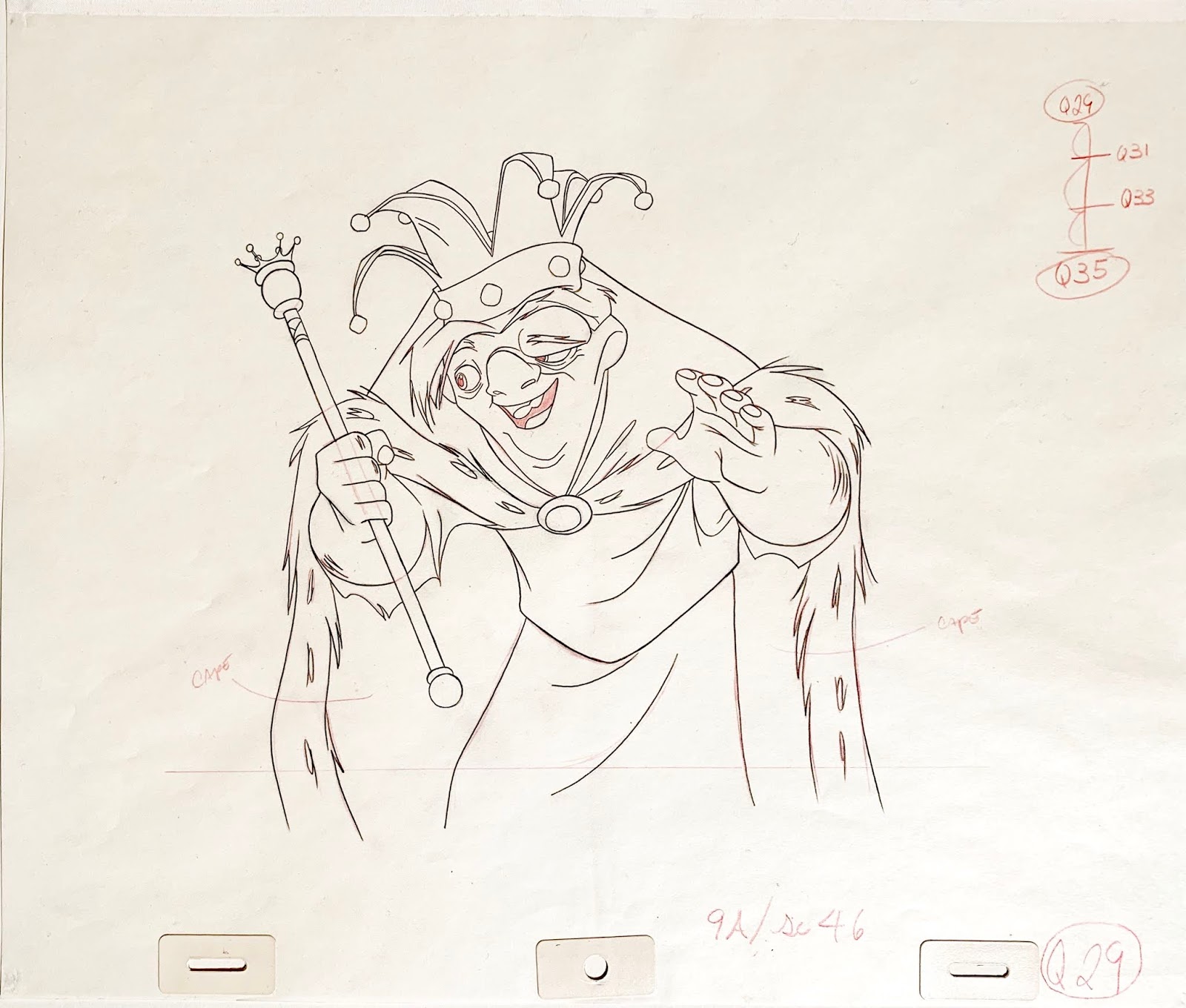 Animation Collection: Original Production Animation Drawing of ...