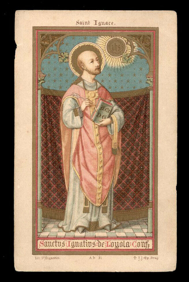 APOSTOLADO DE LA PIEDAD POPULAR: MES DE JULIO A SAN IGNACIO - DÍA VEINTE