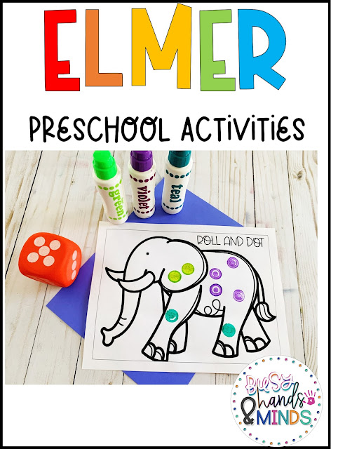 Elmer Preschool Book Companion | Busy Hands and Minds