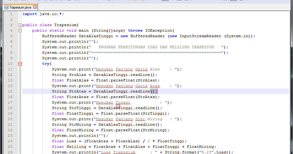 KurniadiSan's Blog: Contoh Program JAVA KurniadiSan's Blog: Contoh Program JAVA
