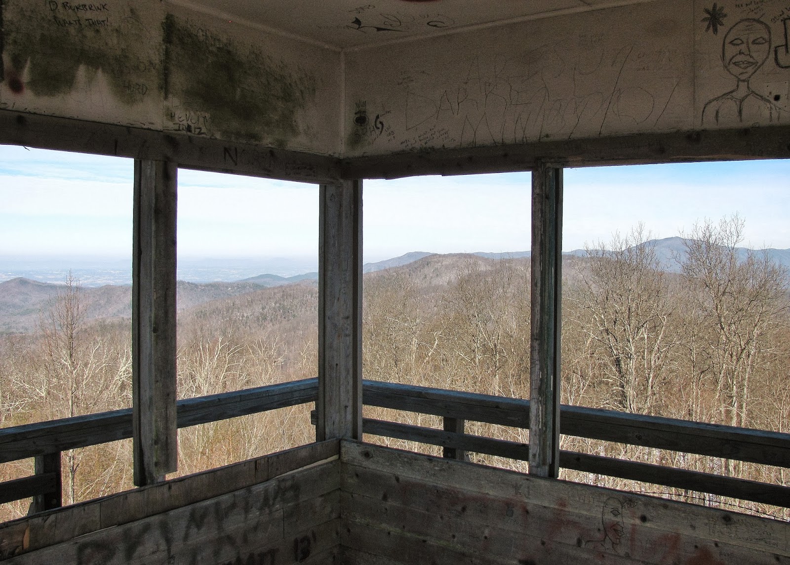 Tales From The Wood Booger: AT Day Hikes: Rich Mountain Fire Tower