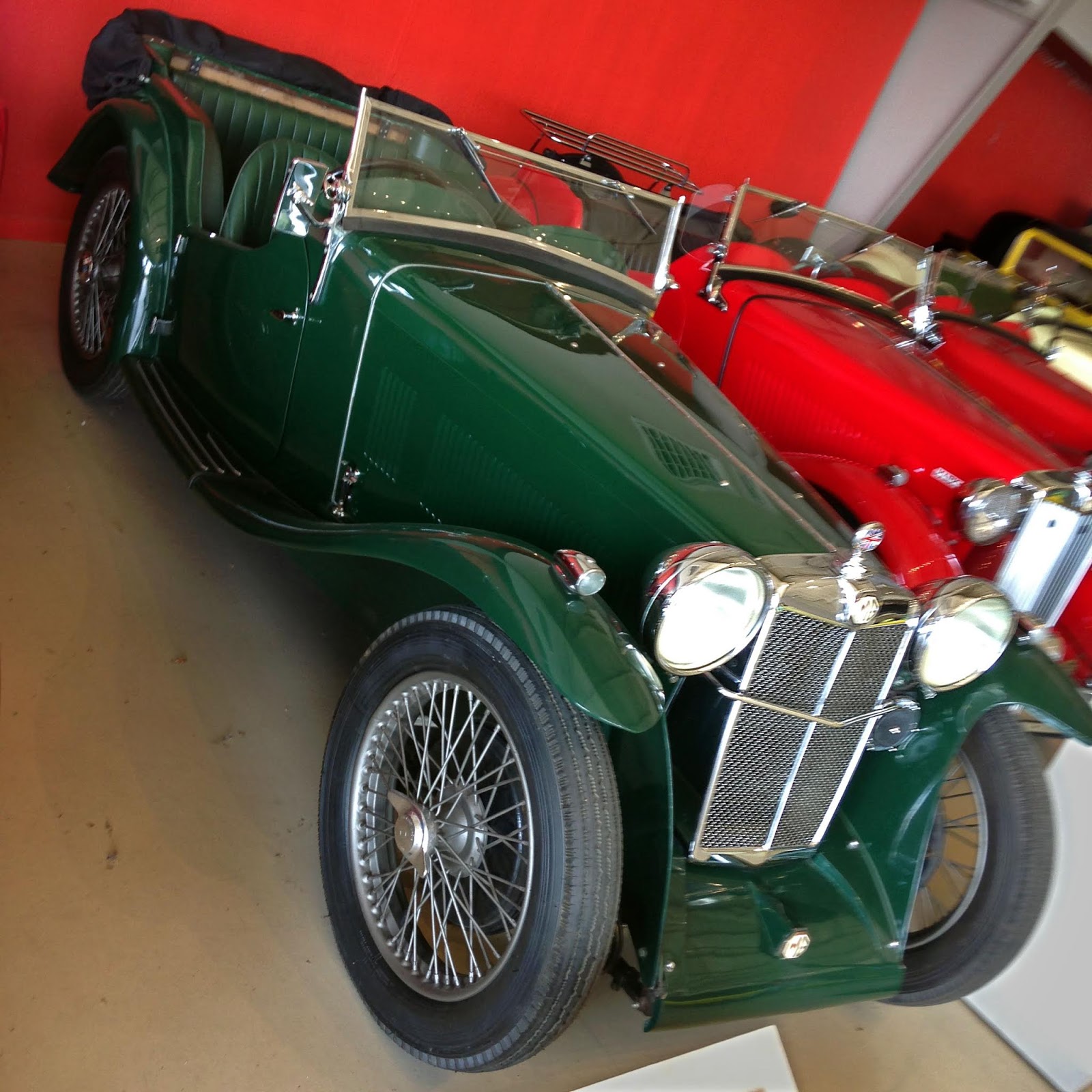 RoyalEnfields.com: MG cars and more wonderful stuff at Owls Head Museum
