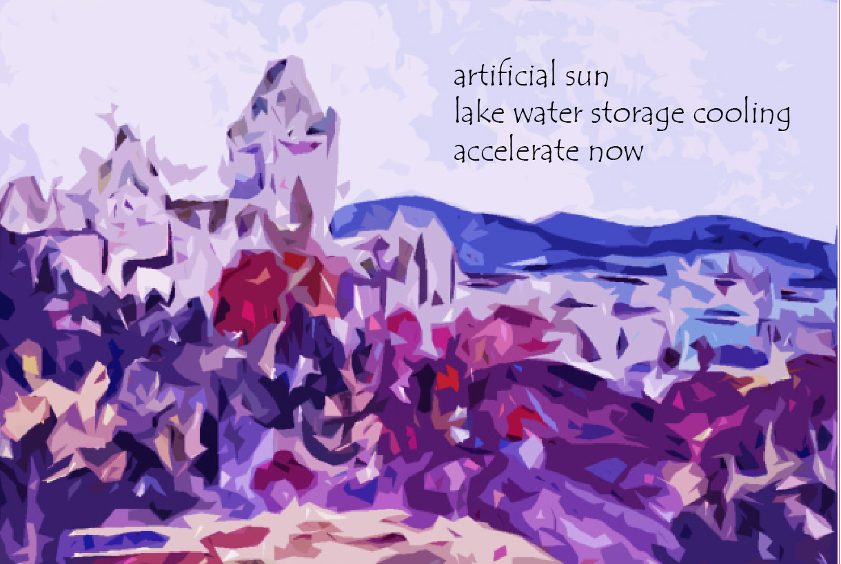 1150 Words by Charlene Brown: Lake Water Storage Haiku