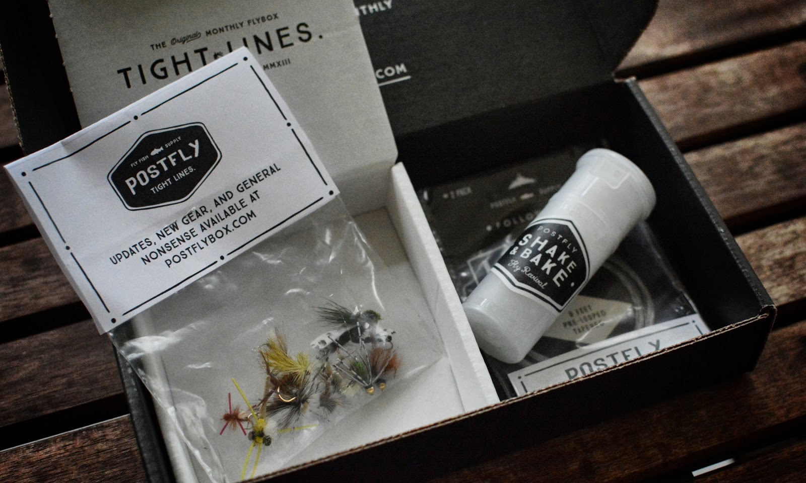 The Fiberglass Manifesto: POSTFLY BOX - Unboxing The Trout Flybox