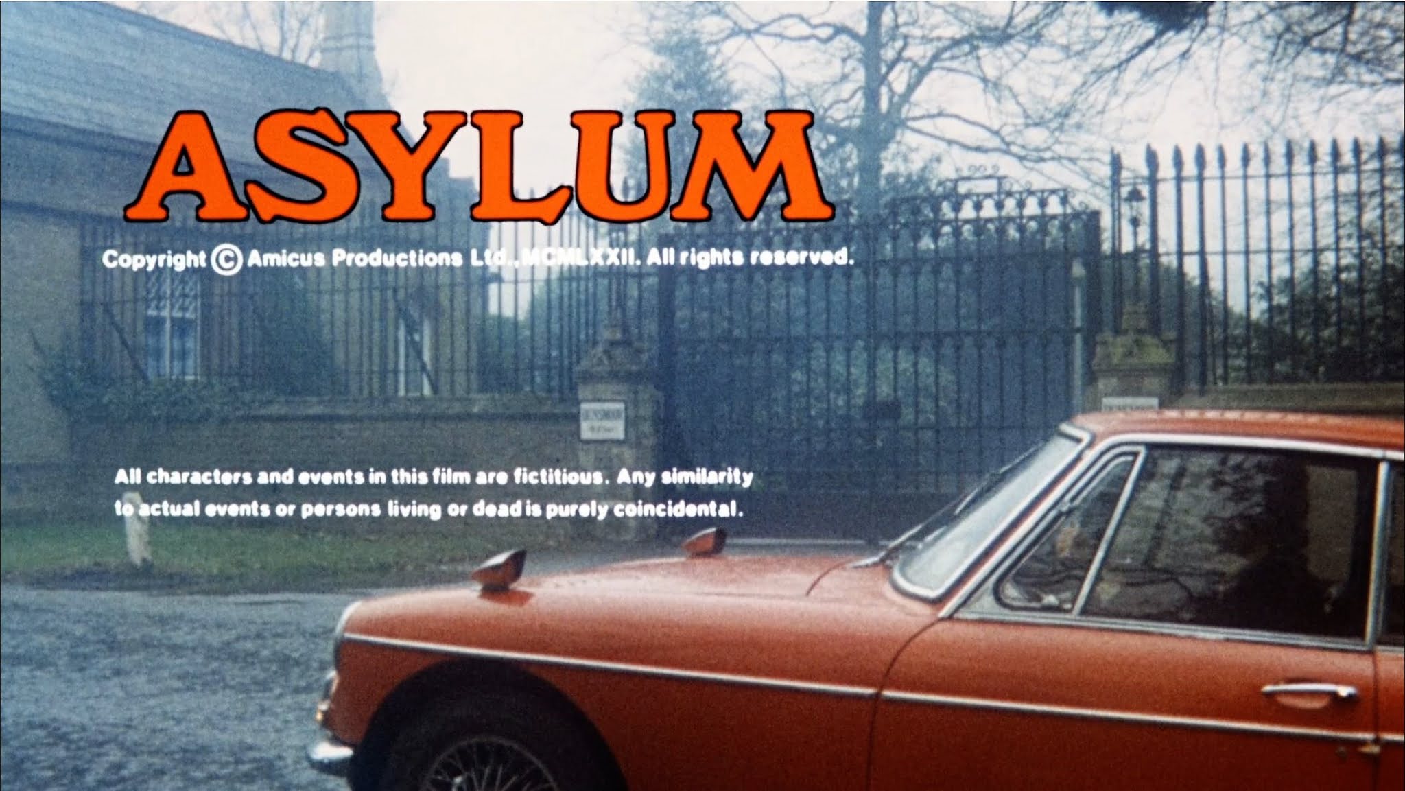 DREAMS ARE WHAT LE CINEMA IS FOR...: ASYLUM 1972