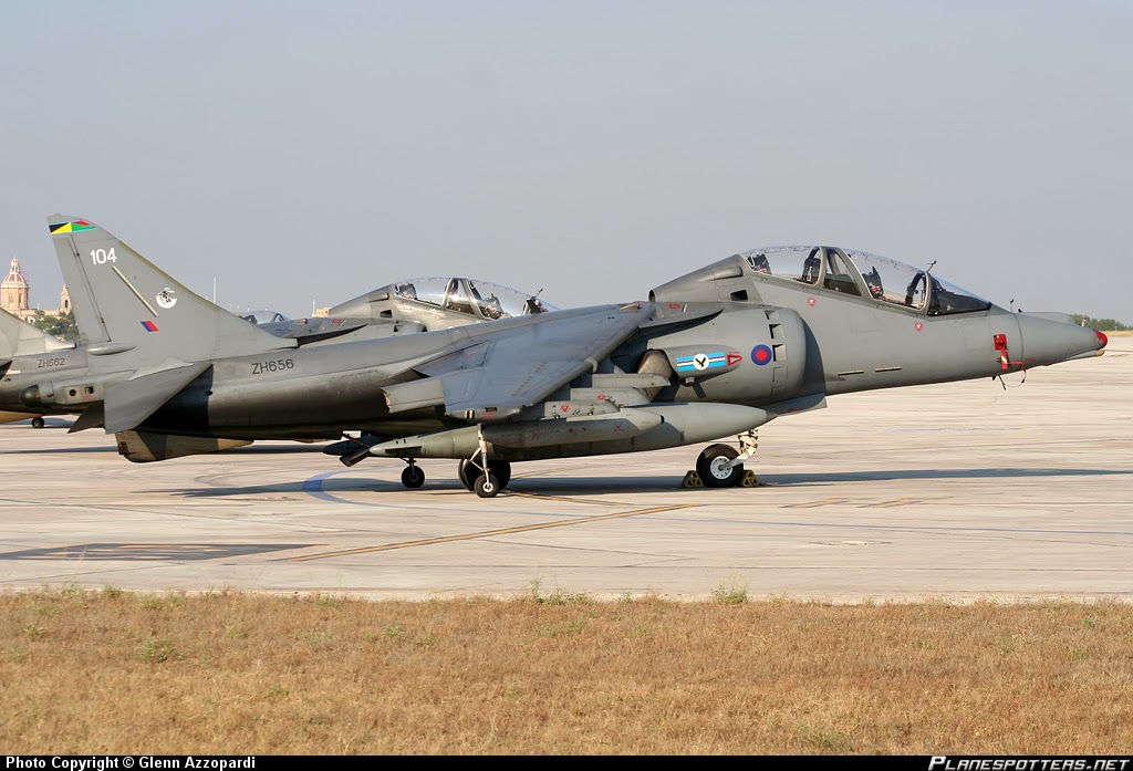 Blog de Aviones de Caza y Ataque: British Aerospace Harrier II