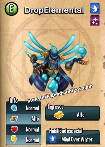 Drop Elemental | Monster Legends Amigos
