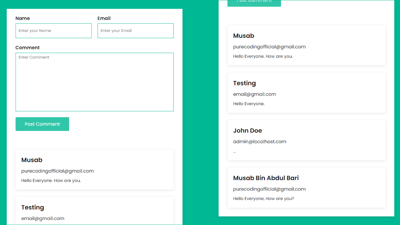 Comment System Using PHP & MySQL | Part 1