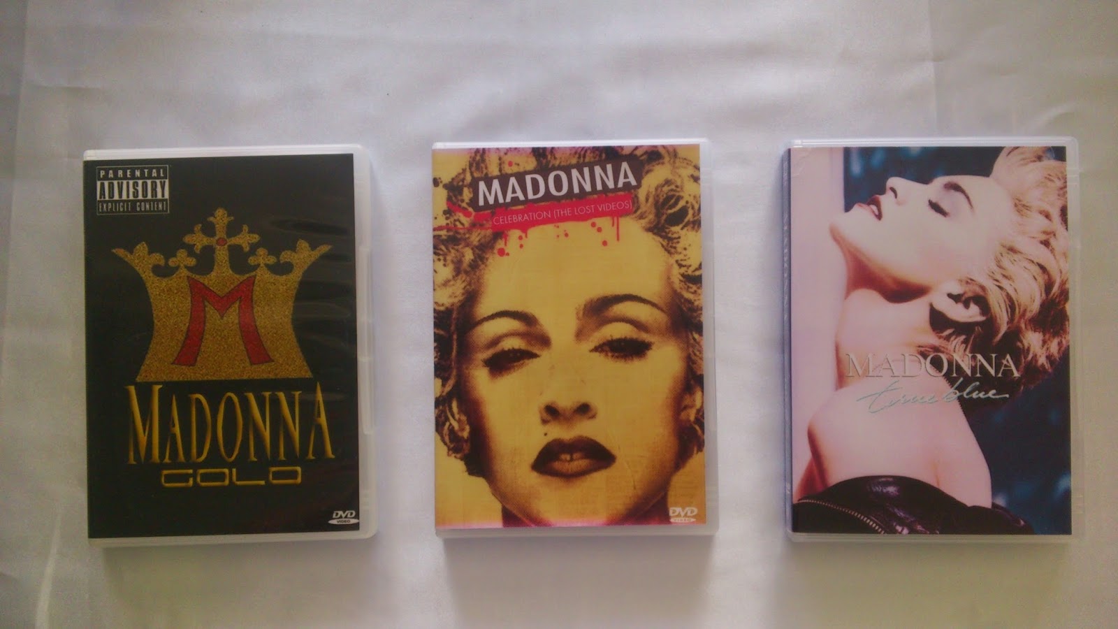 Coleção Madonna: DVD shows