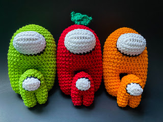 Musings of an Average Mom: Free Among Us Crochet Patterns