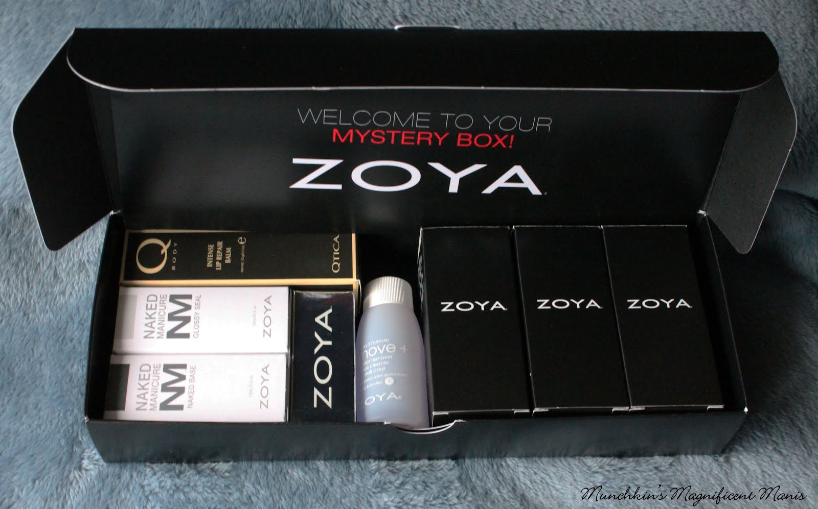 Munchkin’s Magnificent Manis: The Mysteries of Zoya- Mystery Box Review