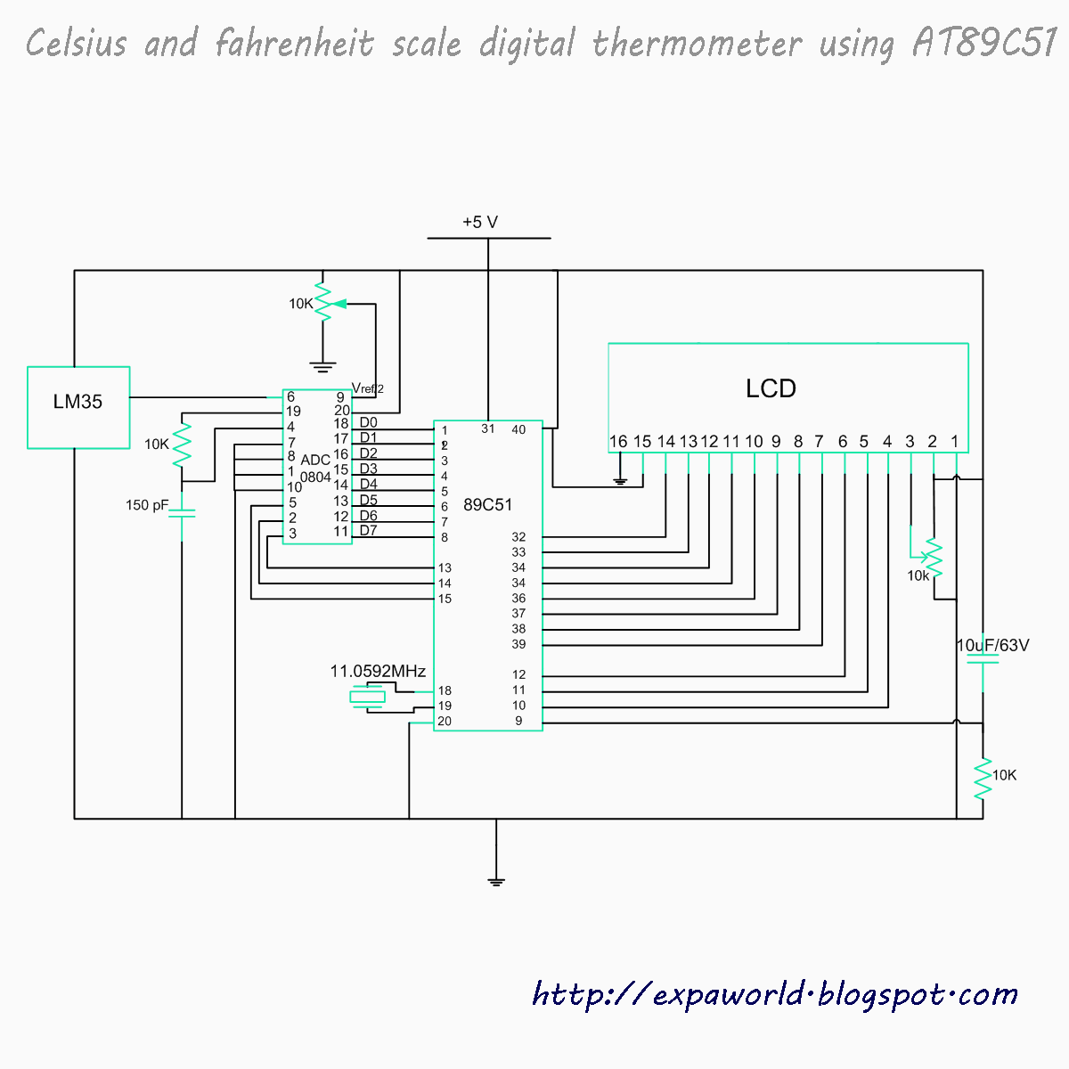 Program For Digital Clock Using 8051