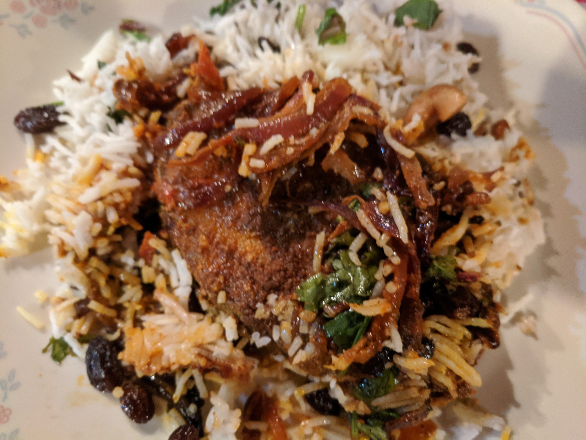 Cheenachatti: Fish Biriyani!