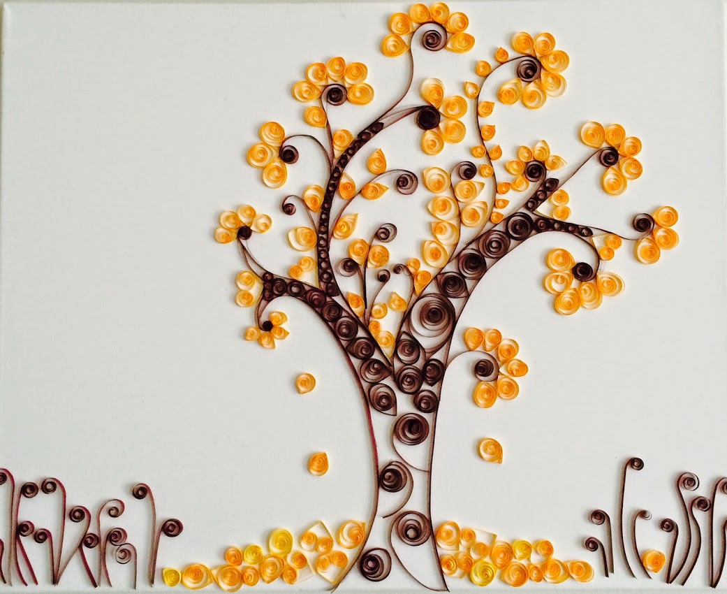 Passion of my life : Quilling Art: "Autumn Inspired Theme"