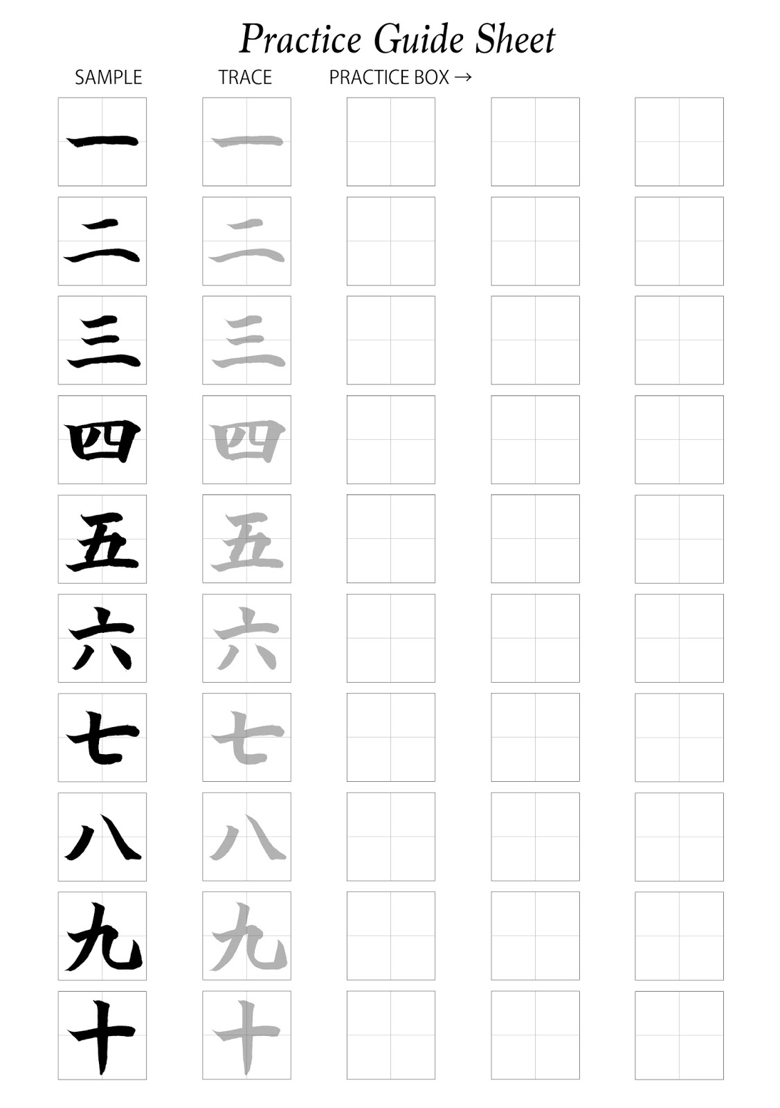 Why are the number kanji written the way they are?|Learn Shodo With a ...