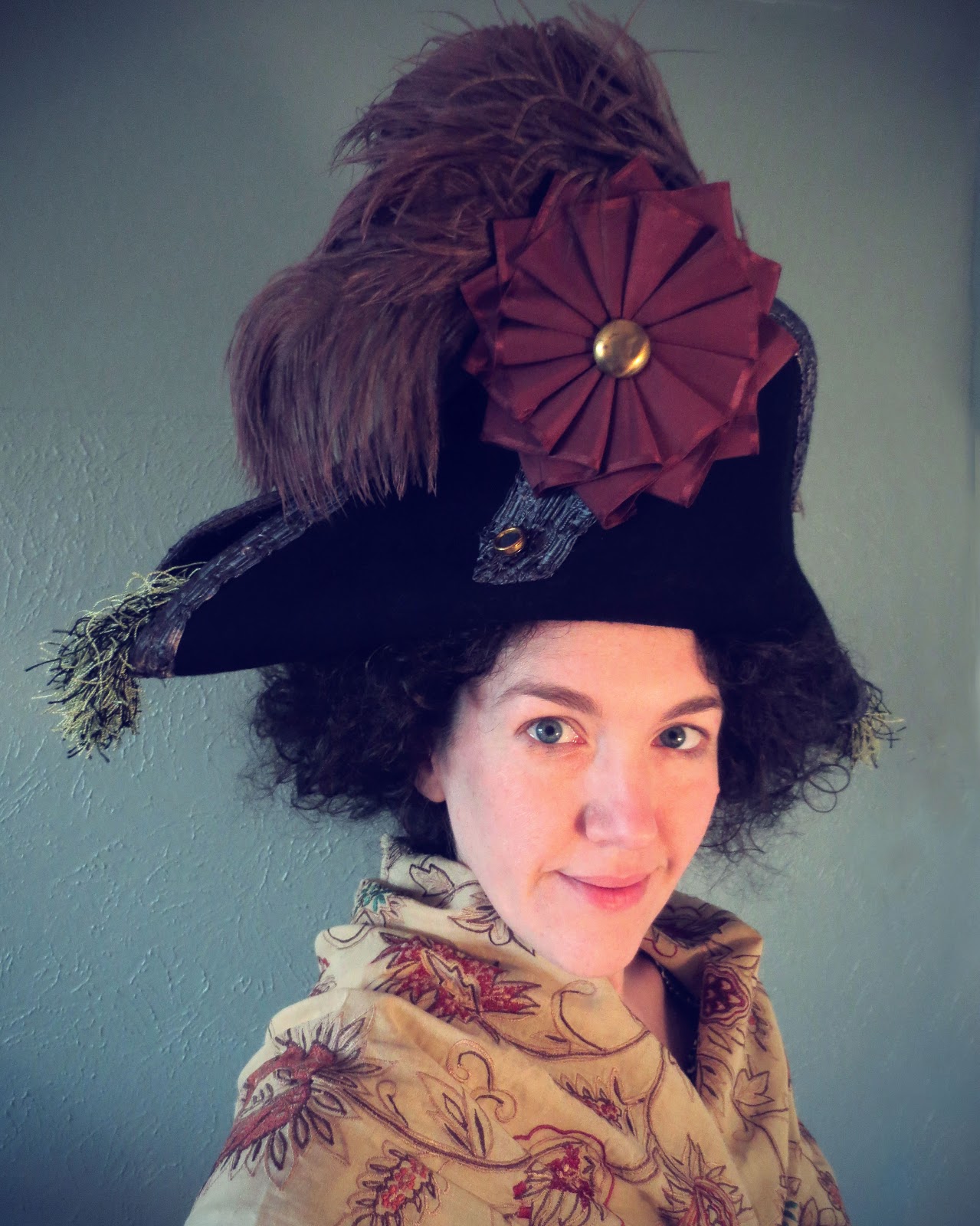 Festive Attyre: a pirate bicorn | Victorian hats, Felt floppy hat ...